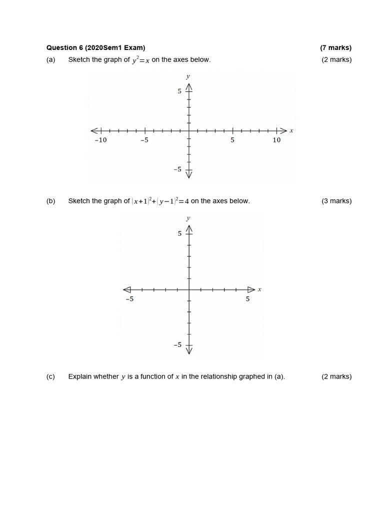 Circles and Relations Exam Style Questions | PDF | Circle | Cartesian ...