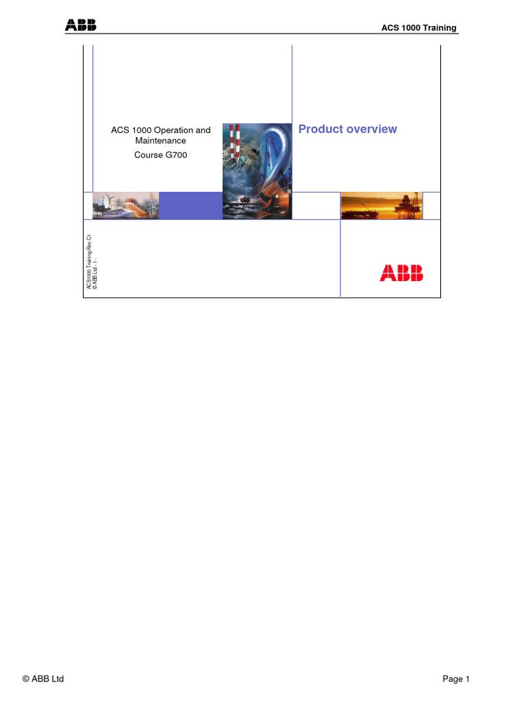 02a G700 ACS1000 Overview RevC1 | PDF