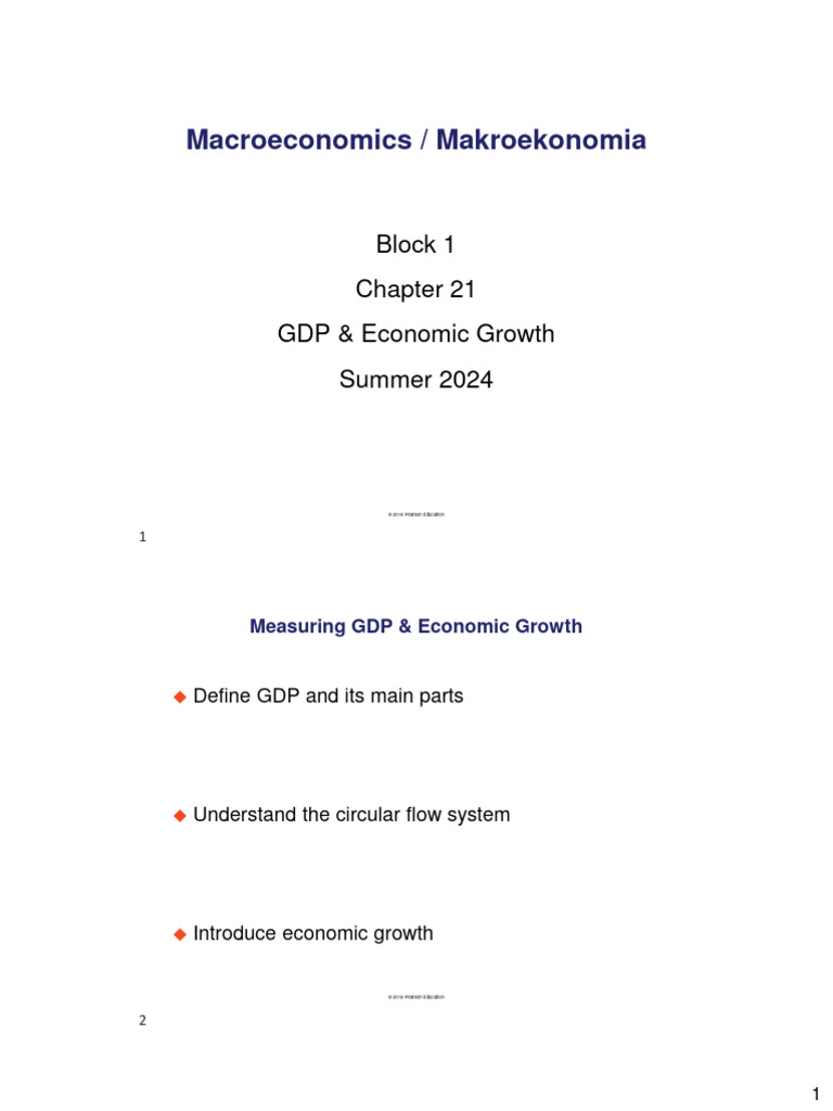 21. GDP and Economic Growth | PDF | Gross Domestic Product | Economic ...