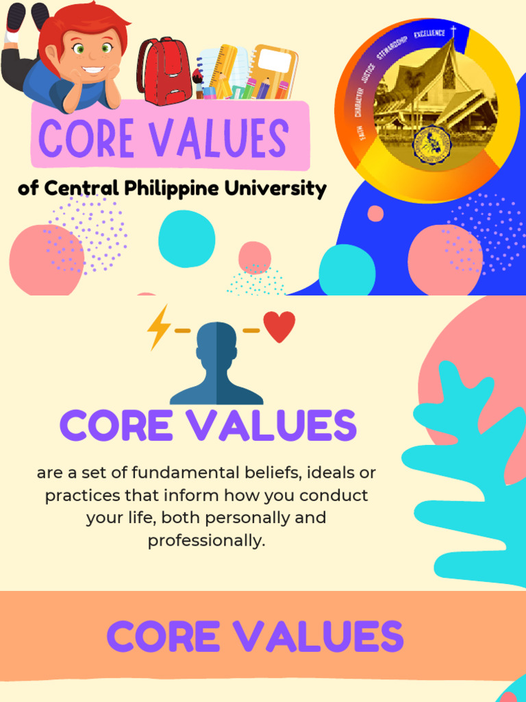 3 +CPU+Core+Values | PDF | Career & Growth | Wellness