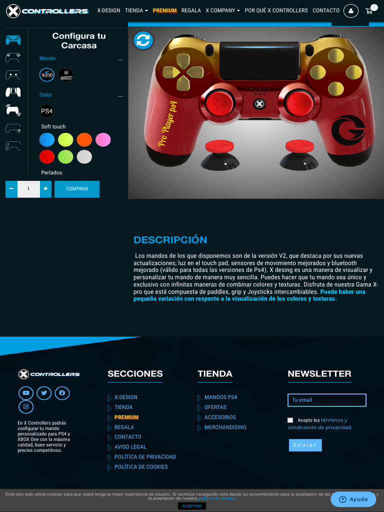 X-Design - X Controllers | PDF | Cookie HTTP | Temas de Cyberpunk