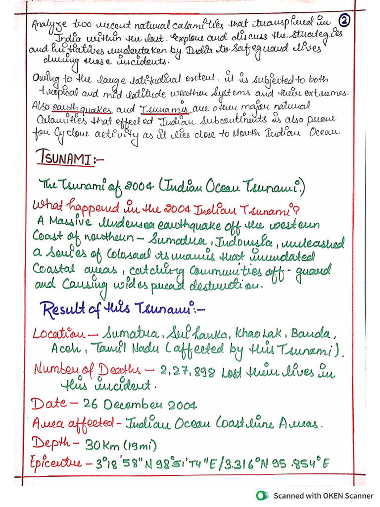 SSC Project RAHINI Disaster Management | PDF