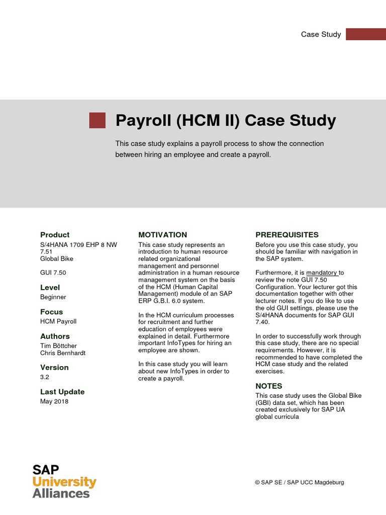 HCM II en v3.2 | PDF | Human Resource Management | Payroll Tax