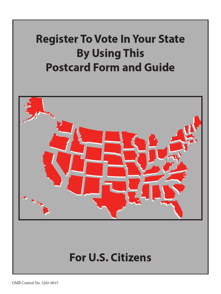 How to Register to Vote by Mail | PDF | Voter Registration | Identity ...