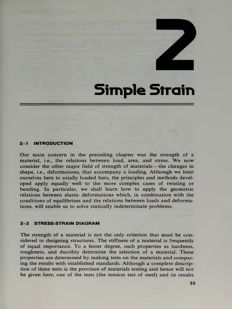 Simple: Strain | PDF | Deformation (Engineering) | Strength Of Materials