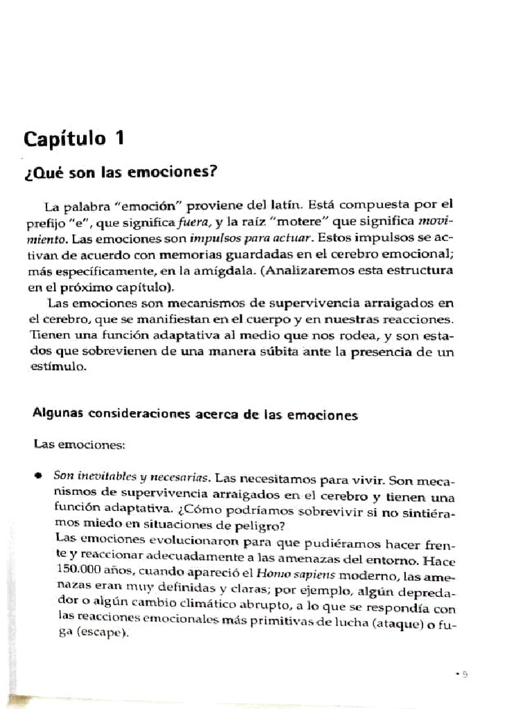 Cerebrando Las Emociones Capitulos 1-2-3 | PDF | Las emociones | Aprendizaje
