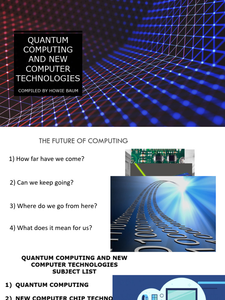 Quantum Computers | PDF | Integrated Circuit | Electronic Circuits