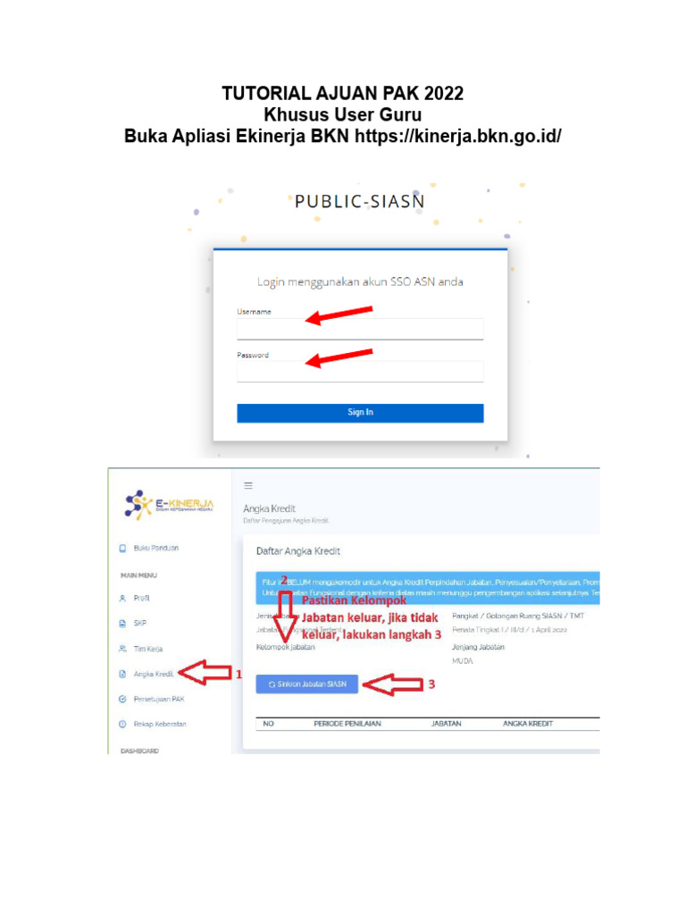TUTORIAL AJUAN PAK 2022 DAN 2023 - User Guru | PDF