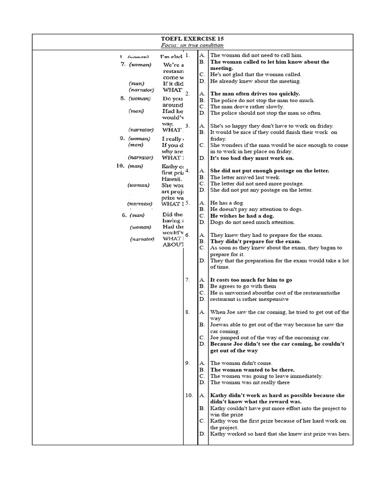 Exercise 17 Script and Answer Key (2) .Odt | PDF | Water | Oxide