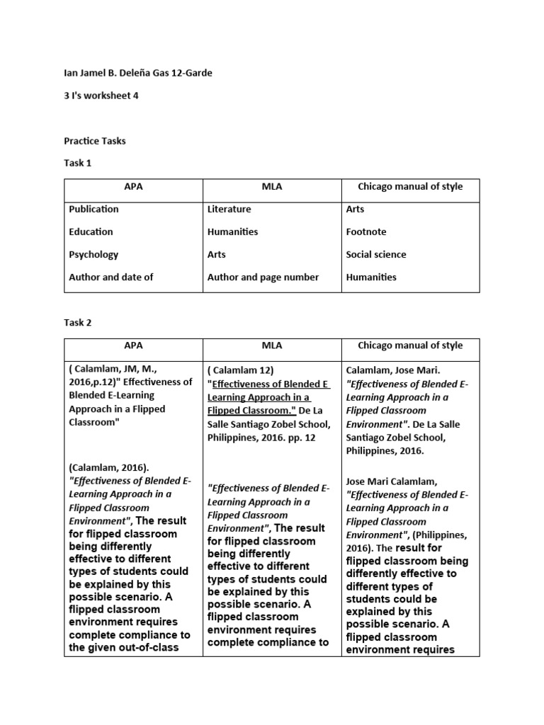 3I`S WORKSHEET 4 NIKKO | PDF | Educational Technology | Teachers