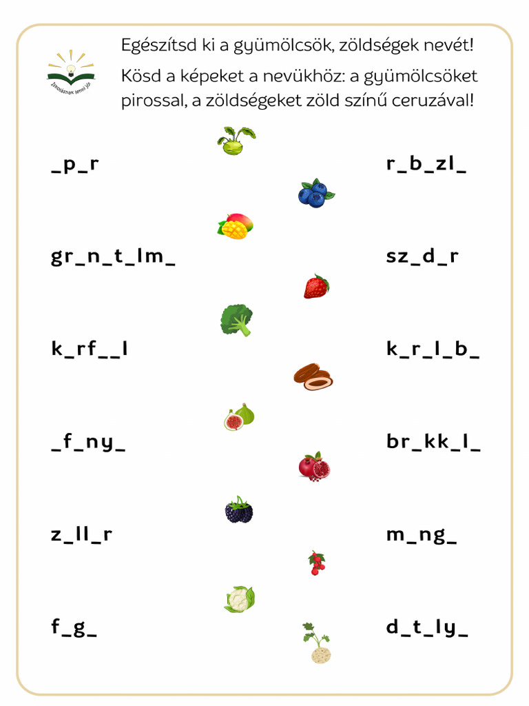 Zoldseg-gyumolcs-leemym | PDF