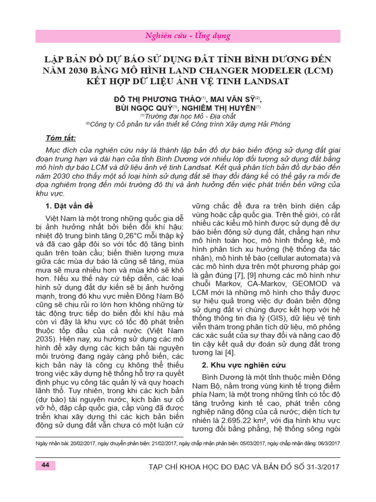 LẬP BẢN ĐỒ DỰ BÁO | PDF