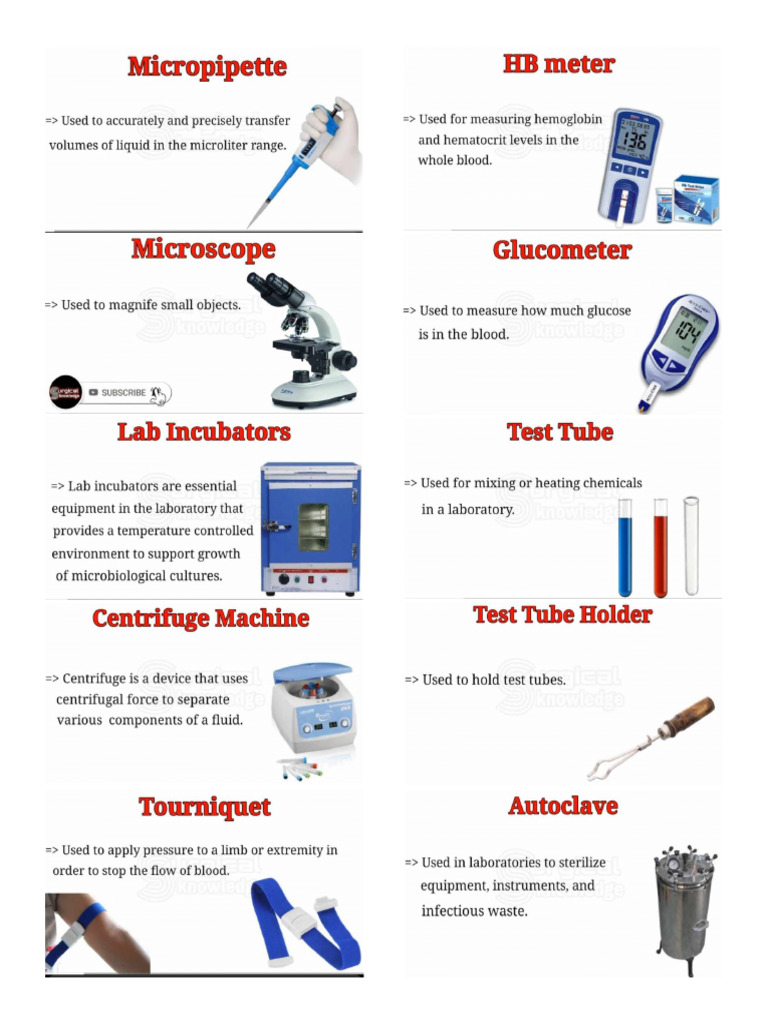 Apparatus and Equipments | PDF