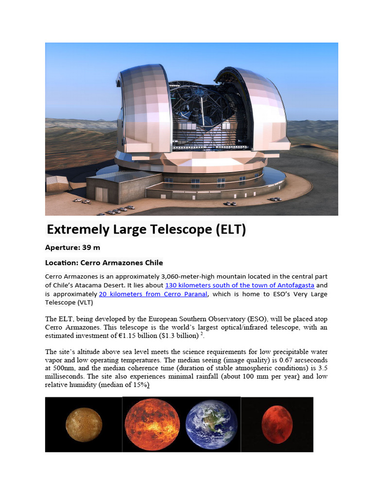 TELESCOPES | PDF