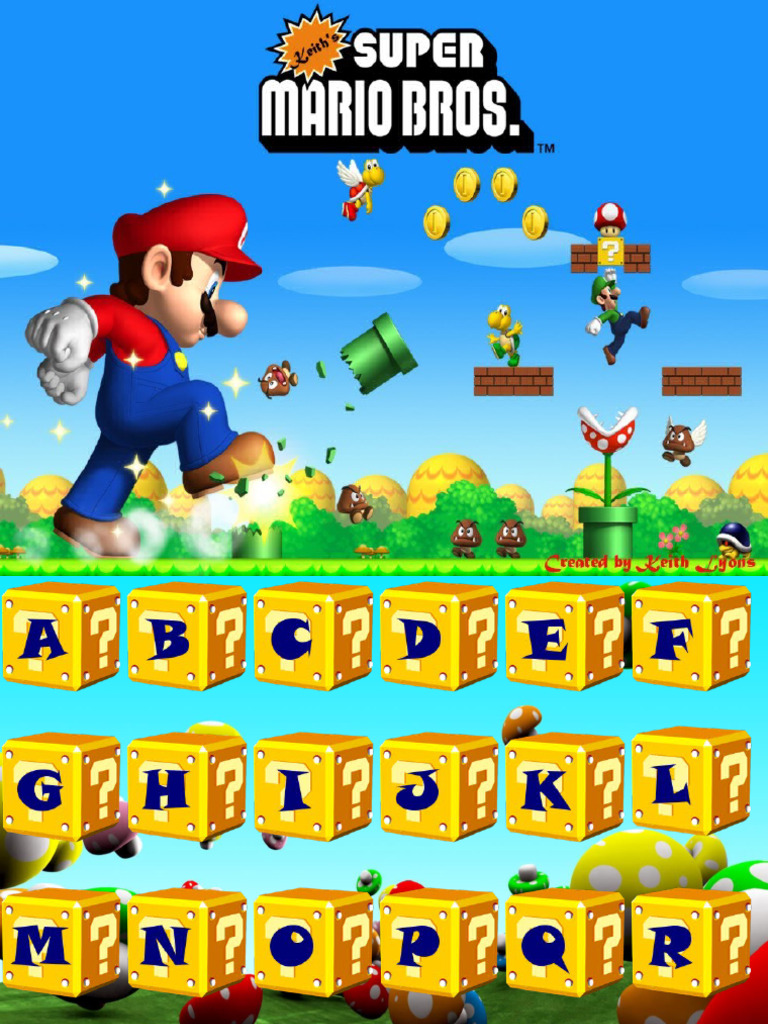 Riddles Super Mario Bomb Game Fun Activities Games Games - 94682 | PDF ...