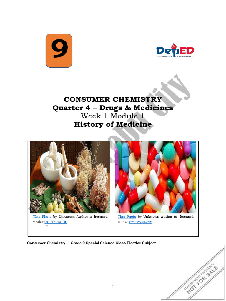 1 - Q4 Conchem | PDF | Medical Specialties | Clinical Medicine