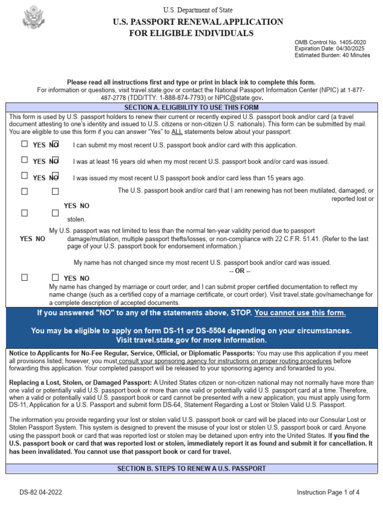 Ds 82 | PDF | Passport | Government