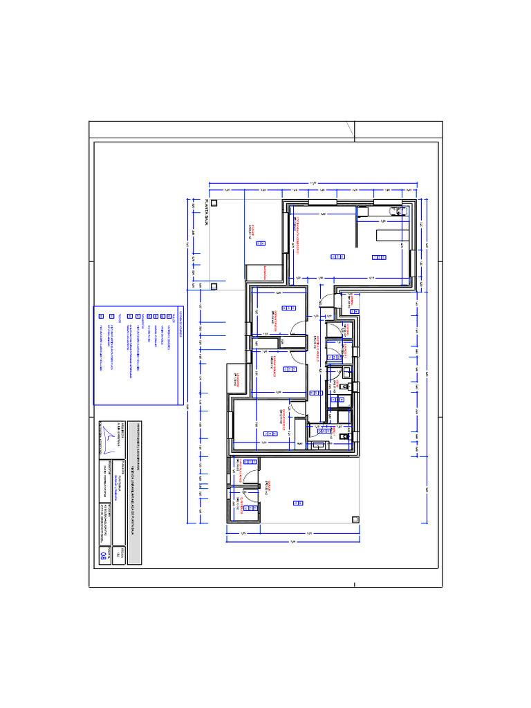 Planta Modificada, Cotas | PDF