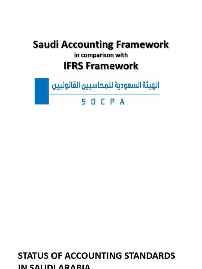 SOCPA IFRS Comparison | PDF | Fair Value | International Financial ...