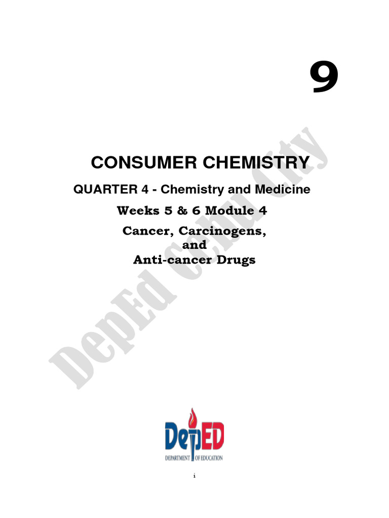 4 - Q4 Conchem | PDF | Cancer | Carcinogen