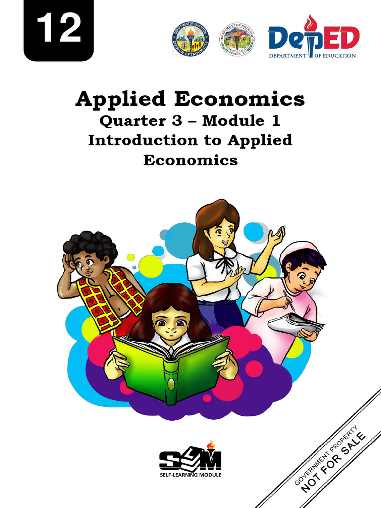 AppliedEconomics Q3 M1 Introduction To Applied Economics | PDF | Economics | Microeconomics
