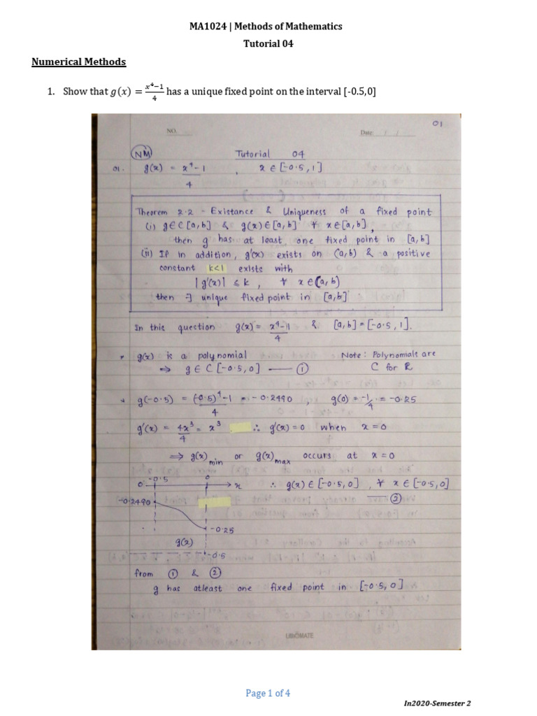 Tutorial 04 Answers | PDF | Standard Deviation | Variance