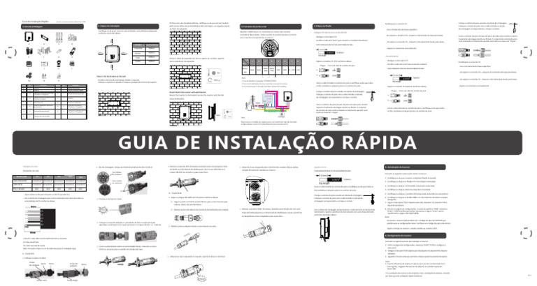 H3AC3 Guia de Instalação Rápida | PDF