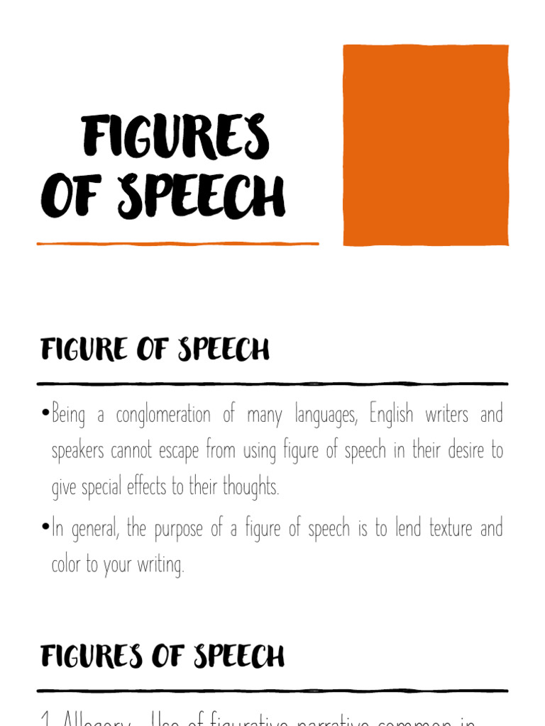 figures of speech | PDF | Speech | Poetry