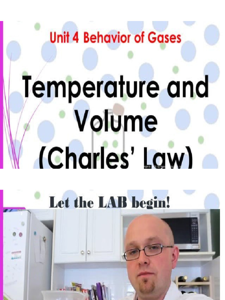 Charles Law - Lesson 2.1 | PDF