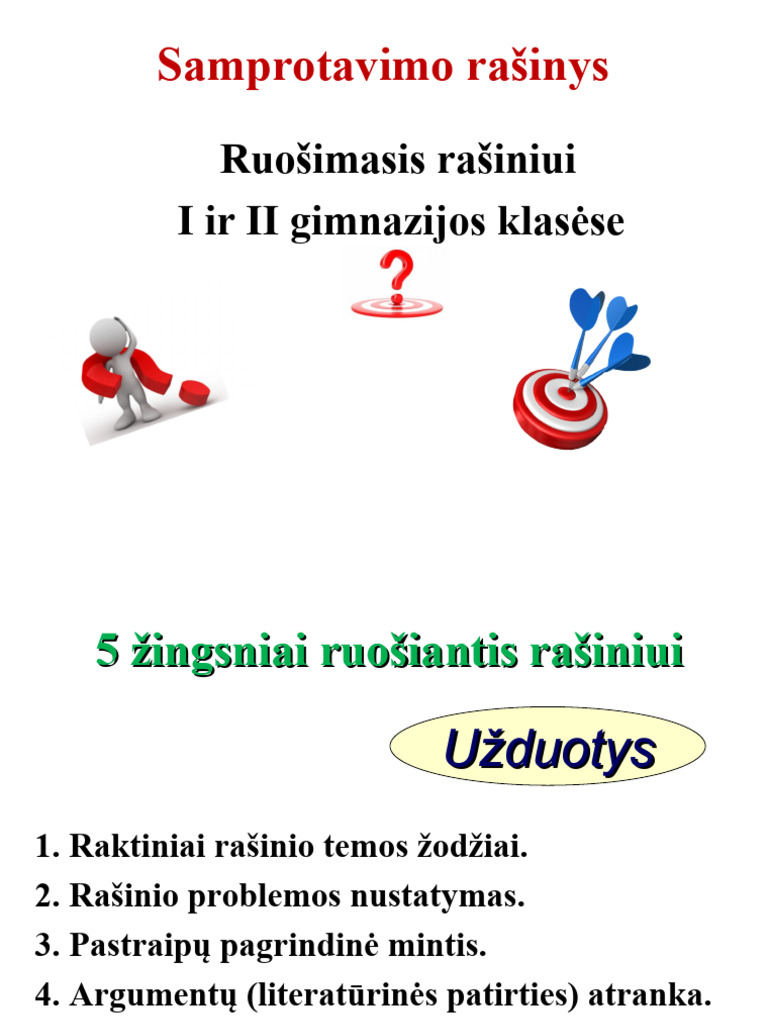 Ruosimasis Rasiniui 2 | PDF