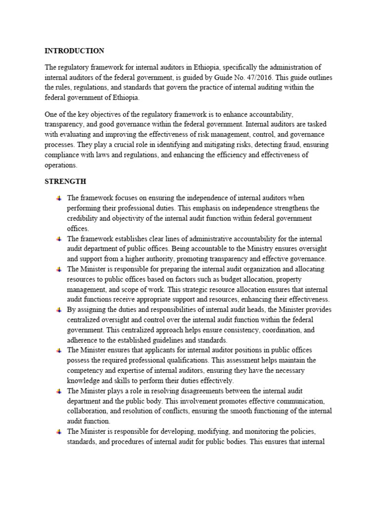 Introduction Audit Pdf Internal Audit Audit