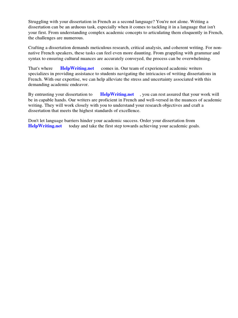 Exemple Dissertation Francais Seconde | PDF | Refinancing