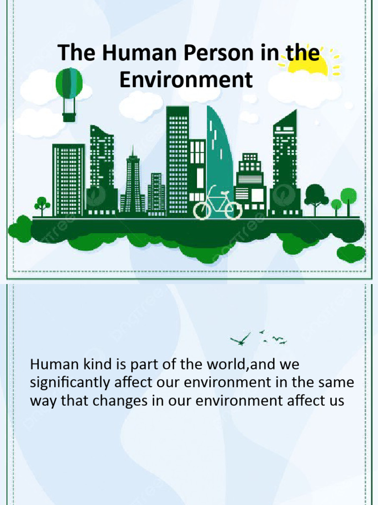 The Human Perso-WPS Office | PDF | Natural Environment | Nature