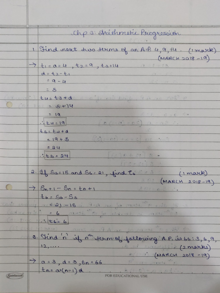 Algebra Chp-3 Assignment | PDF