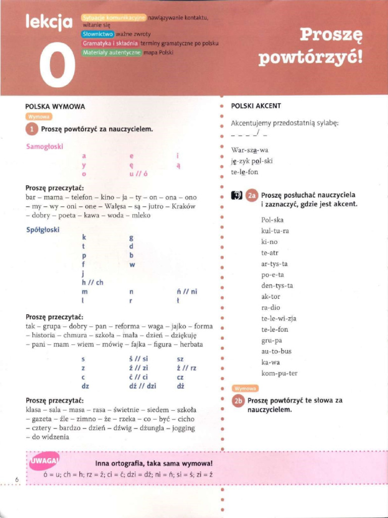 Hurra - Po Polsku 1 | PDF