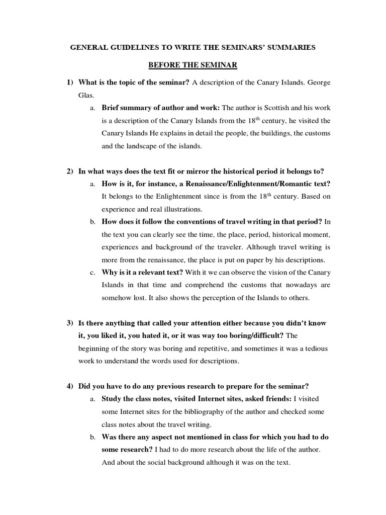 Glass Seminar. Nicoll López García. | PDF | Canary Islands