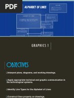 Understanding the Alphabet of Lines | PDF | Technical Drawing | Drawing