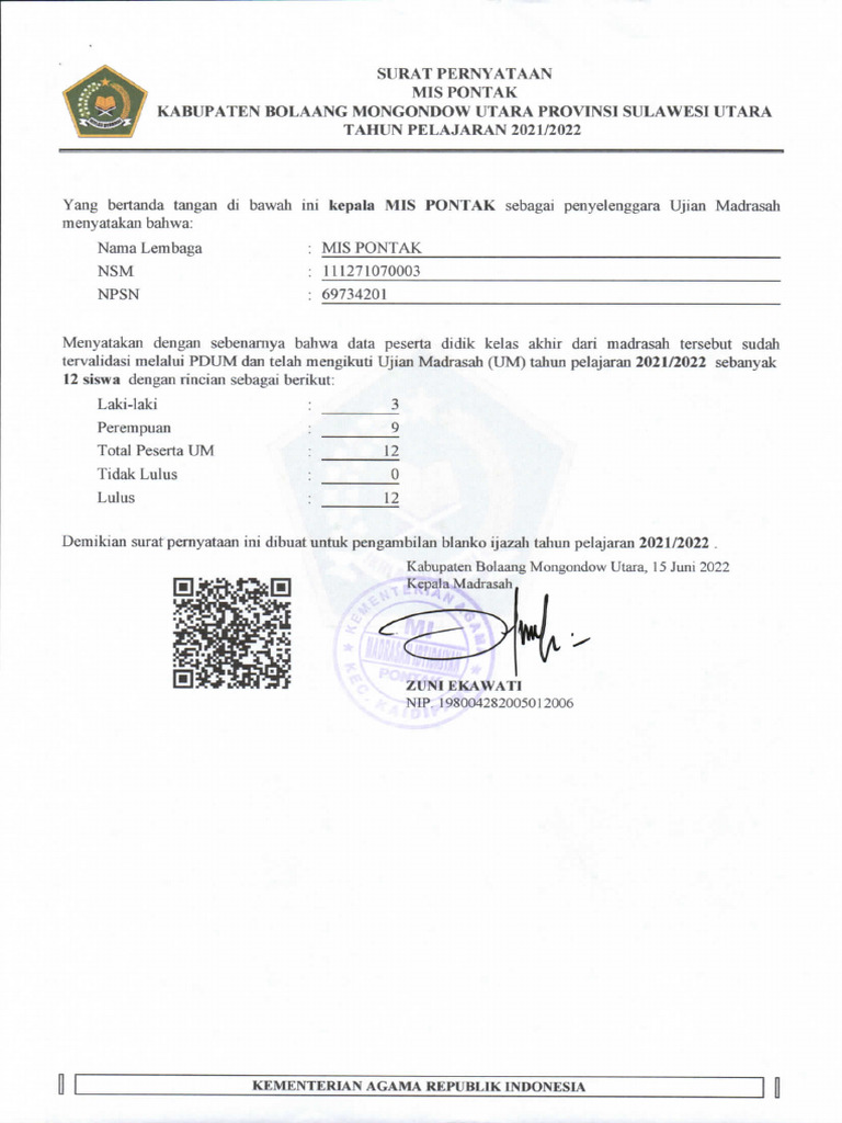 Data Kelulusan | PDF