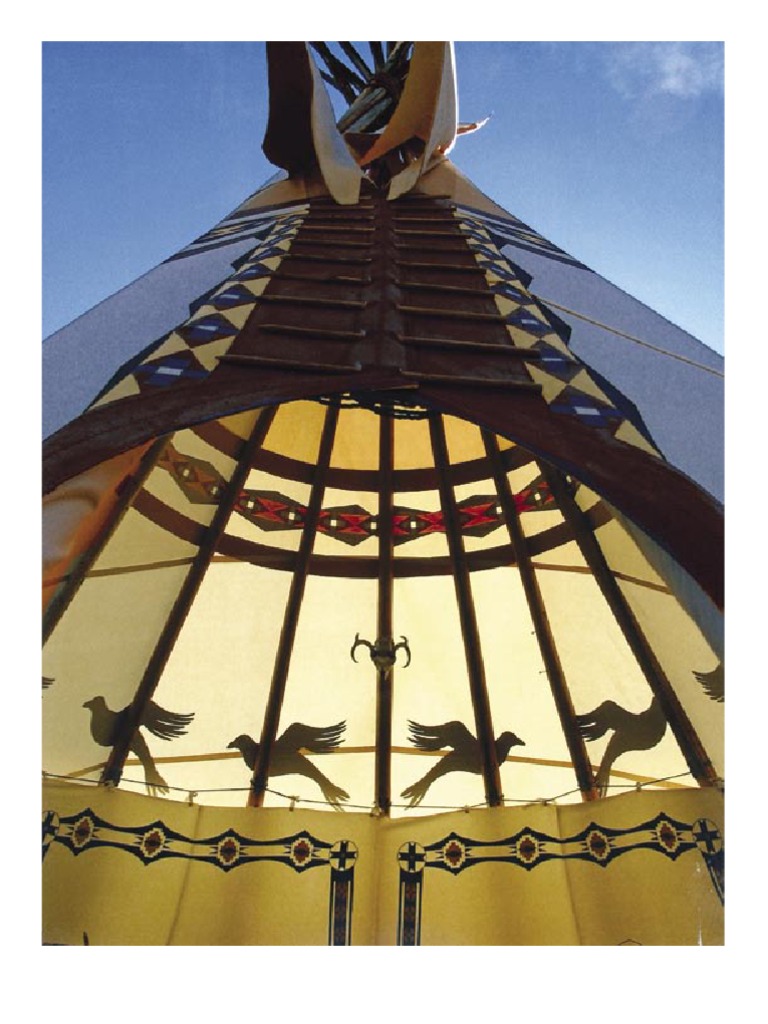 TIPI CONSTRUCTION – INSTRUCTIONS FOR SETTING UP A SIOUX TIPI | Trees | Rain