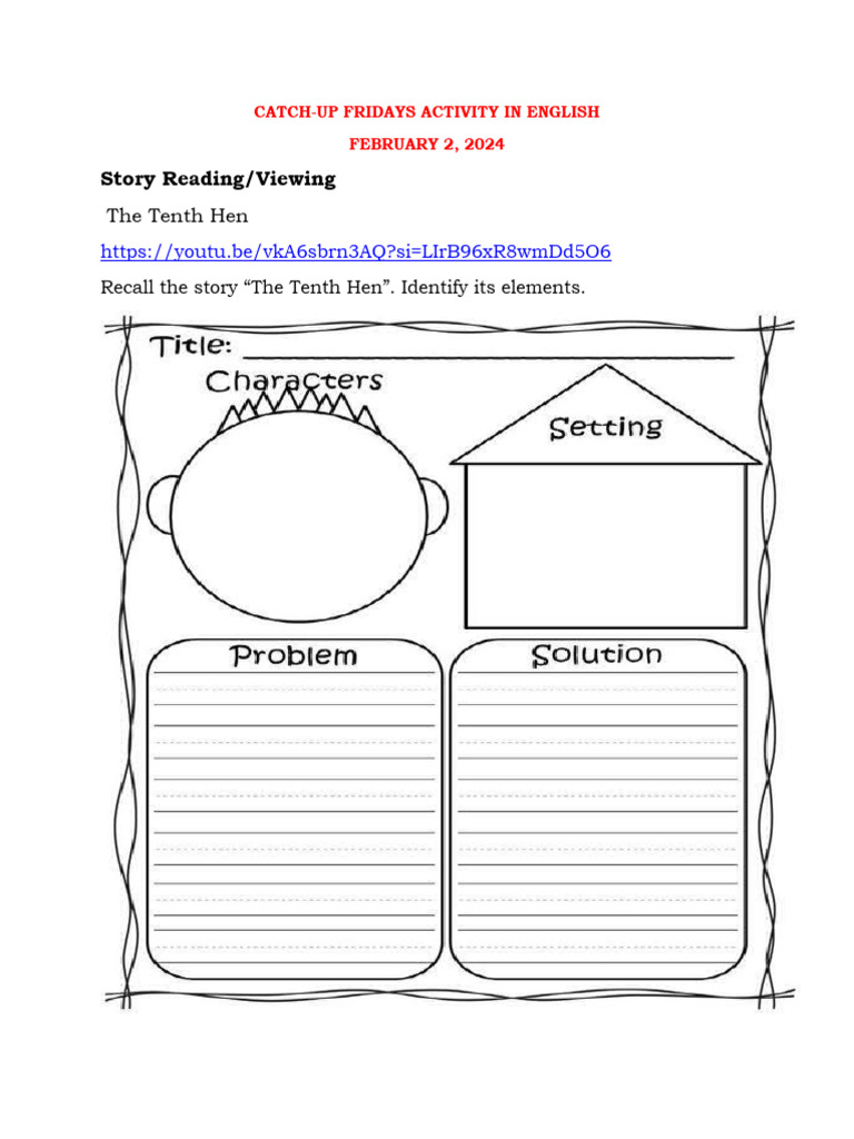 Catch Up Fridays Activities Feb 2 2024 | PDF