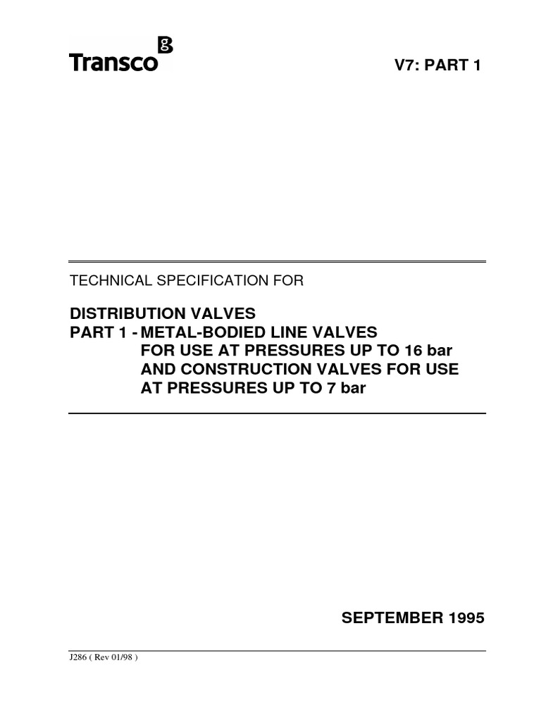 V7 Part 1 Valves | PDF | Valve | Pipe (Fluid Conveyance)