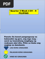Grade 6 PPT Esp q3 w2 Day 1-5 | PDF