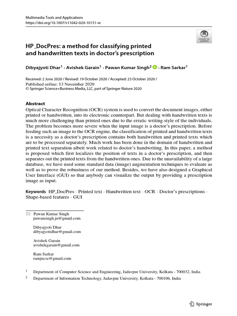 Pap 2 | PDF | Cross Validation (Statistics) | Statistical Classification