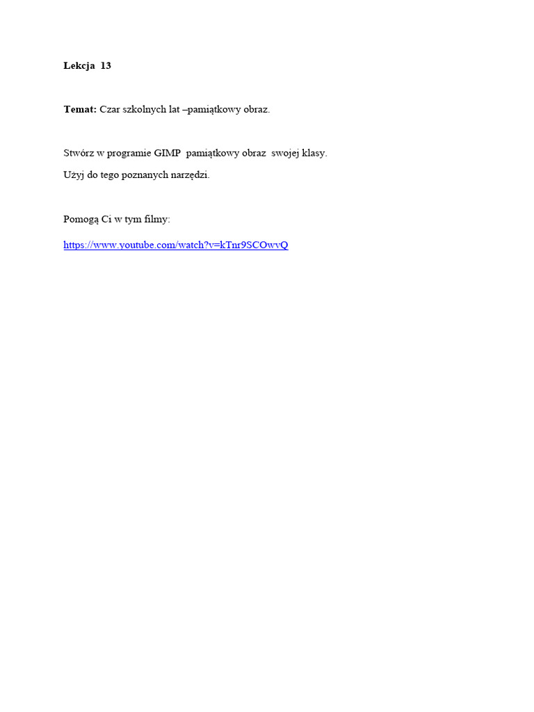 Informatyka KL 6 | PDF