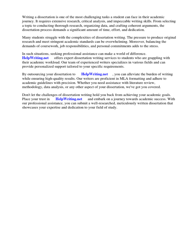 Dissertation Mla | PDF | Thesis | Citation