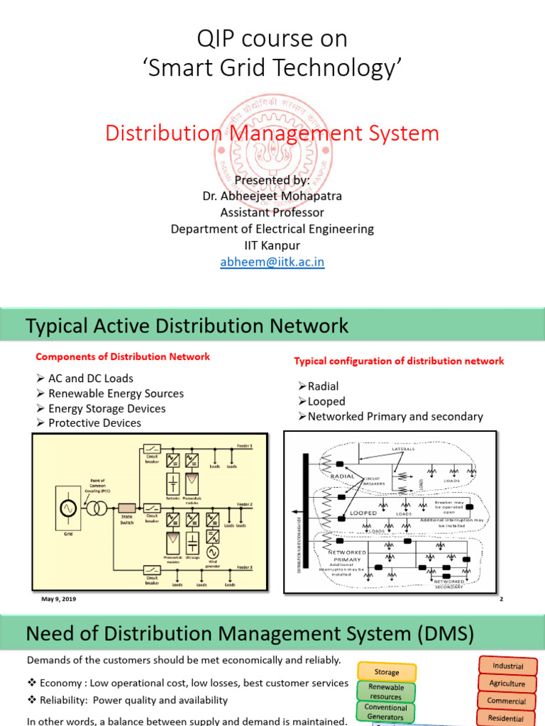 05_QIP_SmartGrid_ADMS | PDF | Electric Power Distribution | Electrical Grid
