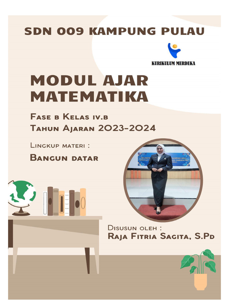 Modul MTK Kls 4 Komposisi Bangun Datar | PDF | Seni