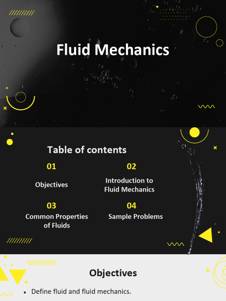 Introduction To Fluid Mechanics and Properties of Fluids | PDF | Fluid Mechanics | Viscosity