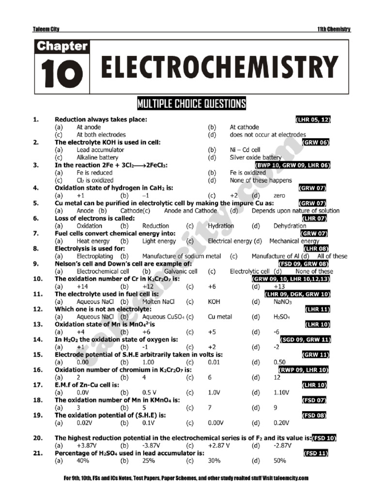 11th Chemistry CH-10 | PDF