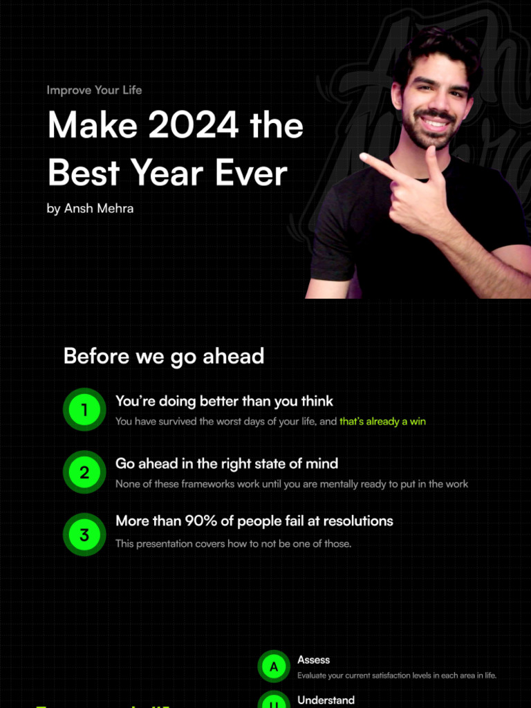 Make 2024 The Best Year Ever | PDF